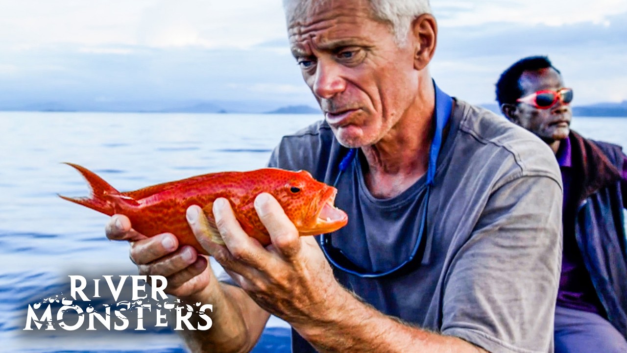 The Most Beautiful & Colourful Fish Caught On River Monsters - YouTube