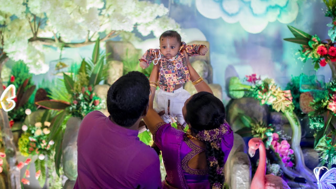 Naming ceremony of Baby Vrishank. - YouTube