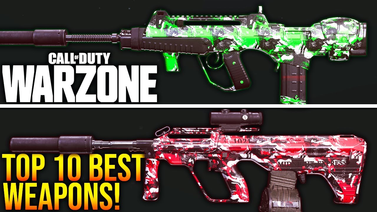 Call Of Duty WARZONE: TOP 10 BEST WEAPONS & LOADOUTS To Use! (WARZONE ...