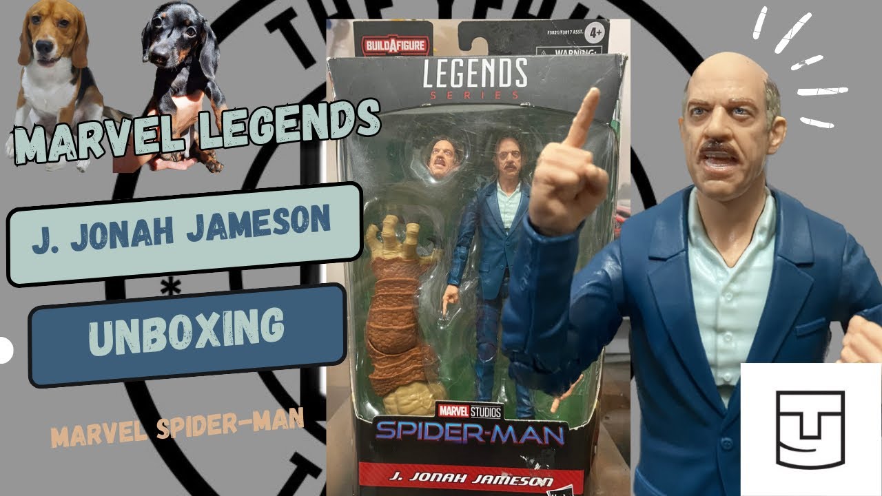 Marvel Legends J. Jonah Jameson (Unboxing) - YouTube