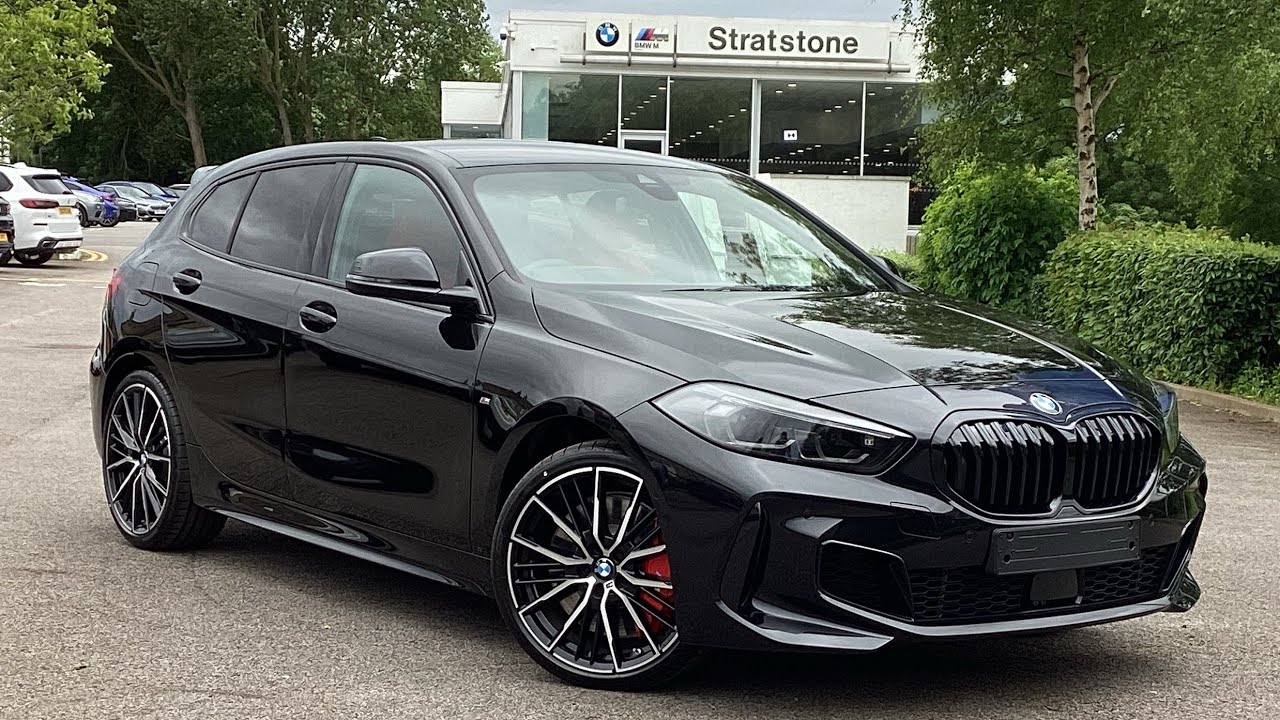 BMW 1 Series (F40) 128ti Sport 2.0 Black Sapphire (475) Magma Red ...