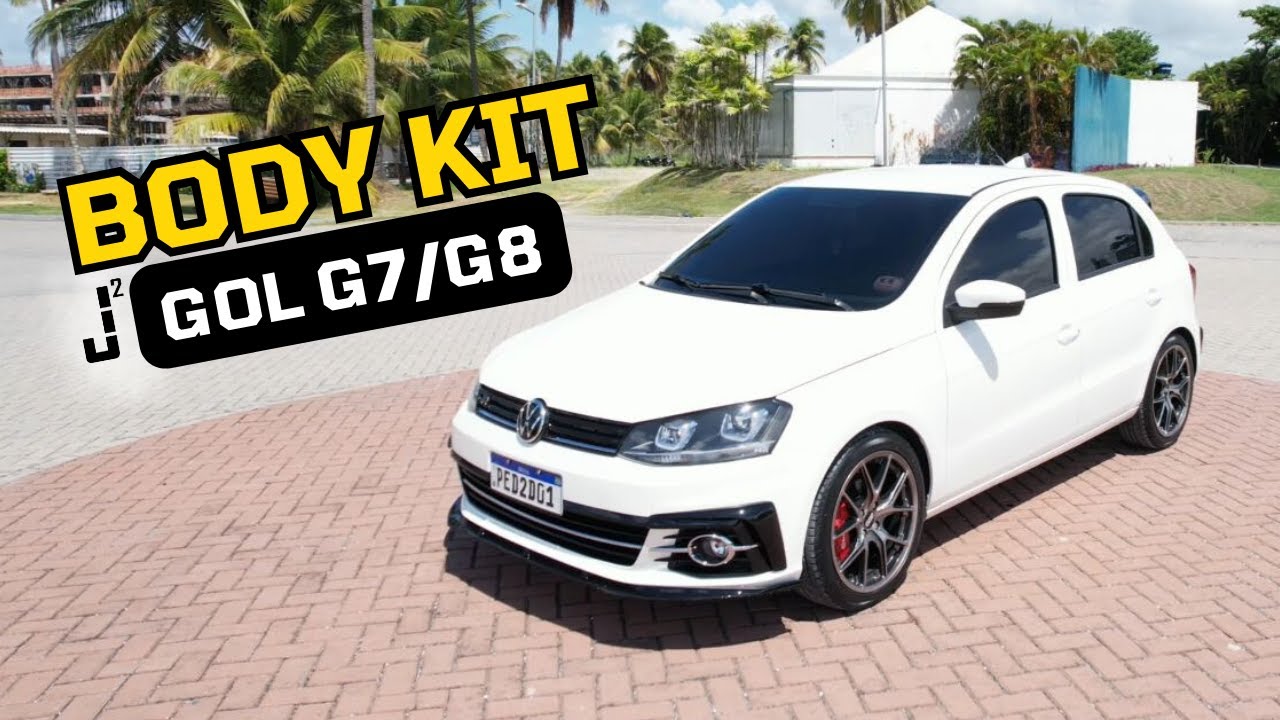 Spoilers Dianteiro e Traseiro Gol G7/G8 - YouTube