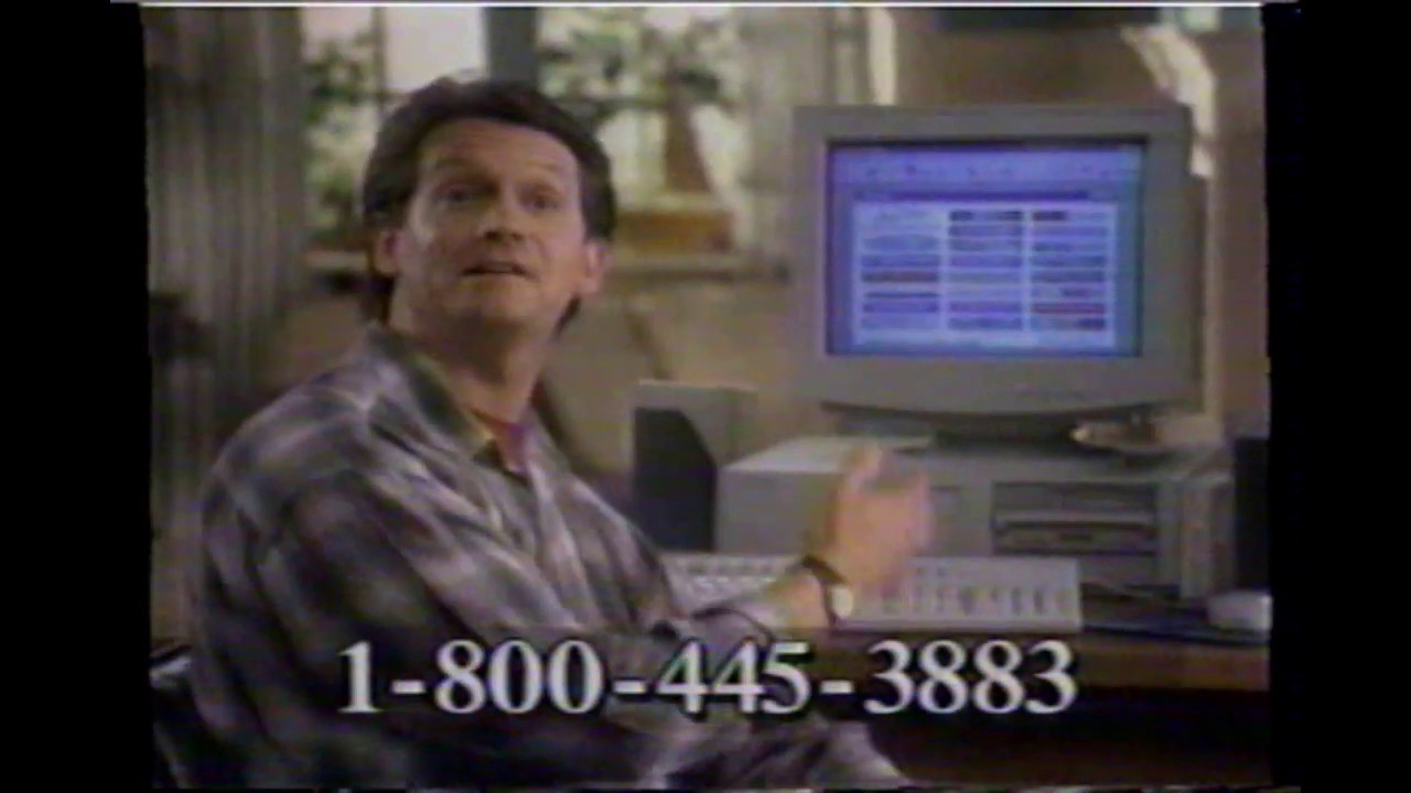 1997 America Online Software Commercial - YouTube