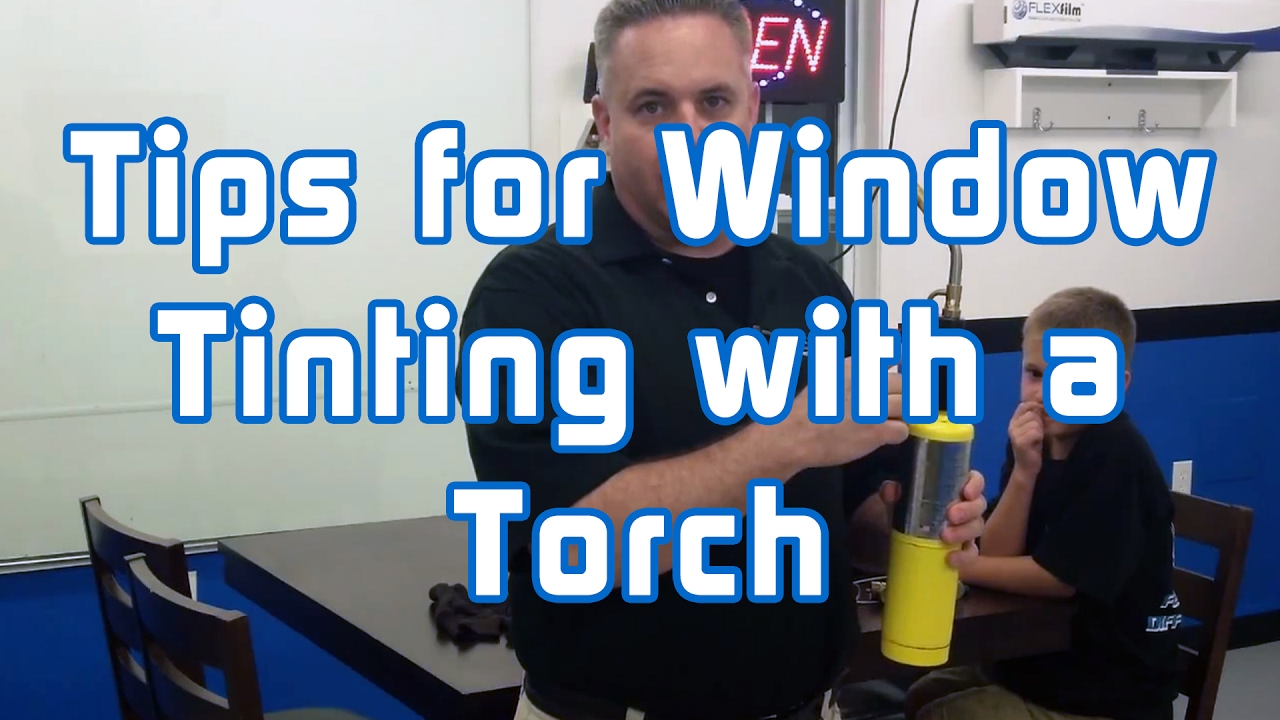 Tips for Window Tinting with a Torch - YouTube