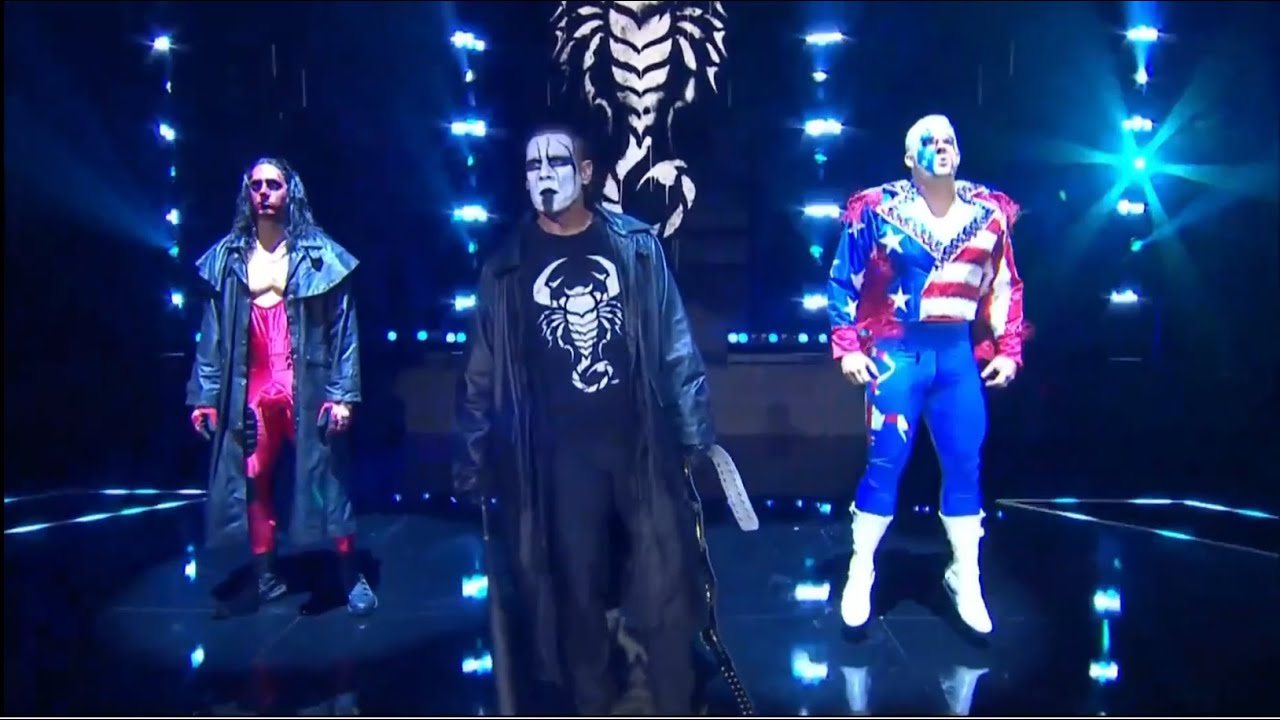 Sting's Final Entrance AEW Revolution 2024 - YouTube
