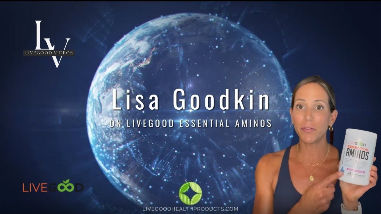 Lisa Goodkin LiveGood Health Product Expert Loves Her LiveGood Aminos ...