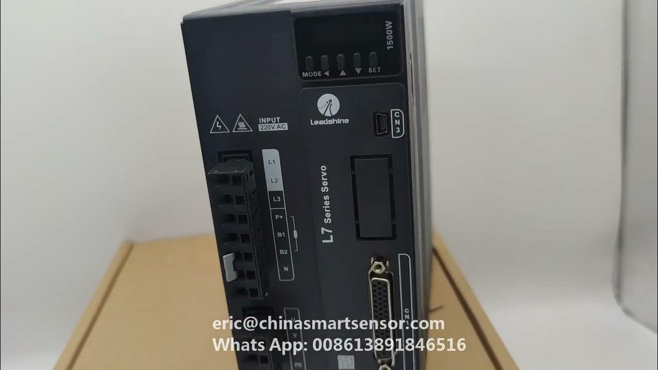 Genuine Leadshine 220V 1500W L7-1500 Servo Motor Drive 9.5A Work With Servo Motor ACM13015M2-F ...