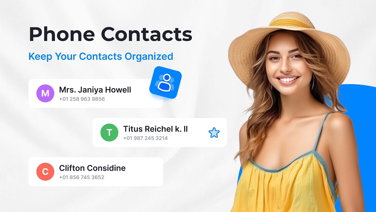 Phone Contacts & Call - YouTube