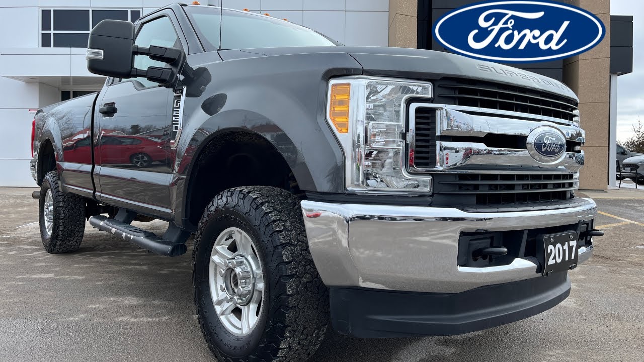 2017 Ford F-250 Super Duty XLT 603A Reg Cab 6.2L V8 w/ Only 77,228km in ...