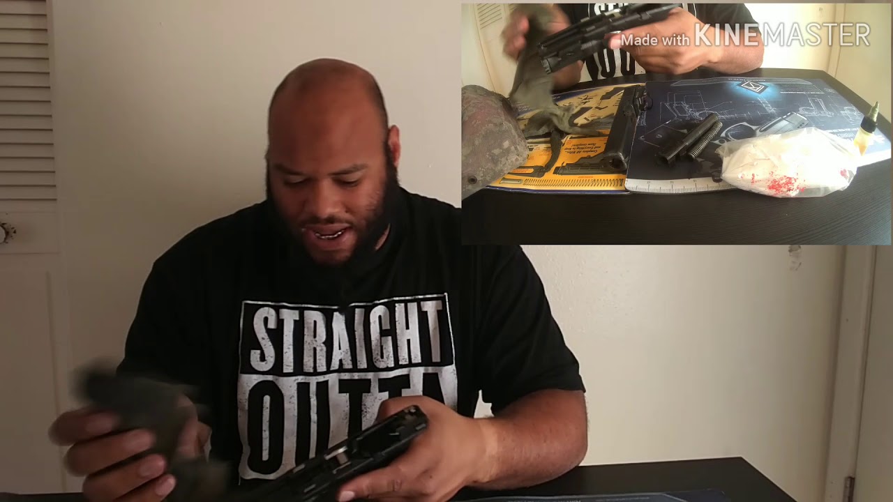 How To Clean Inspect And Lubricate A Pistol - YouTube