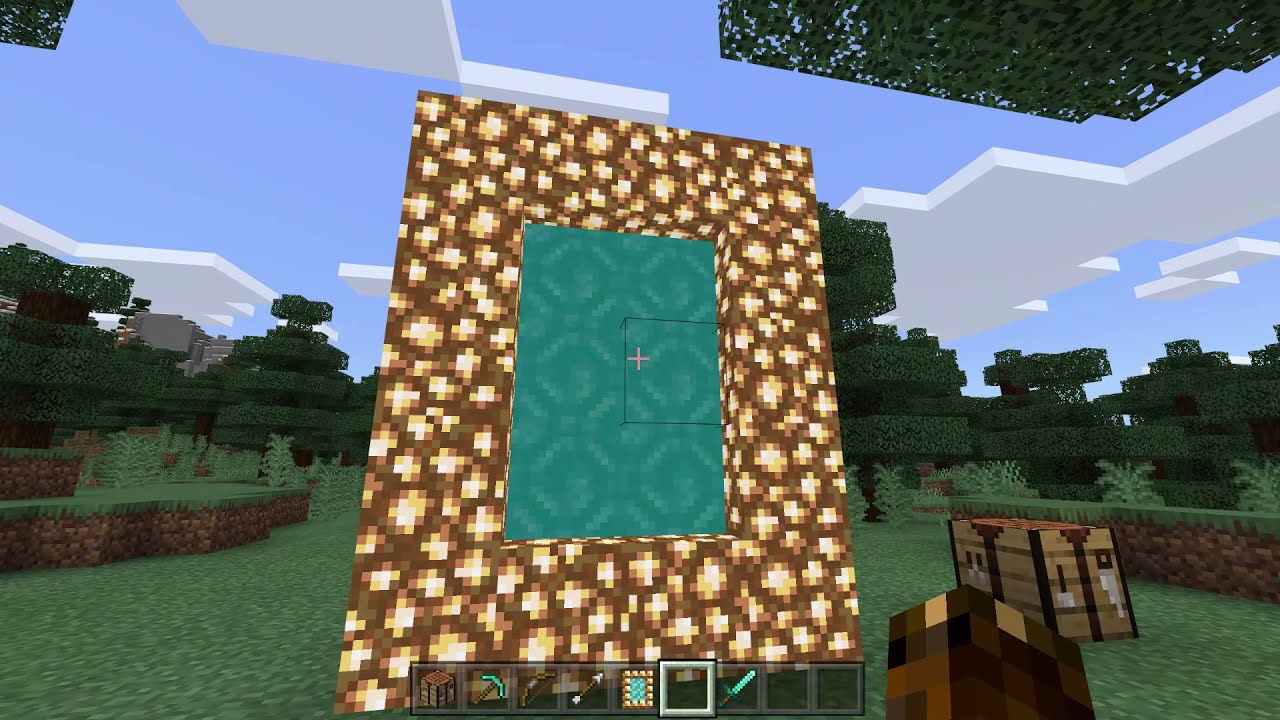 How To Make A Aether Portal In Minecraft