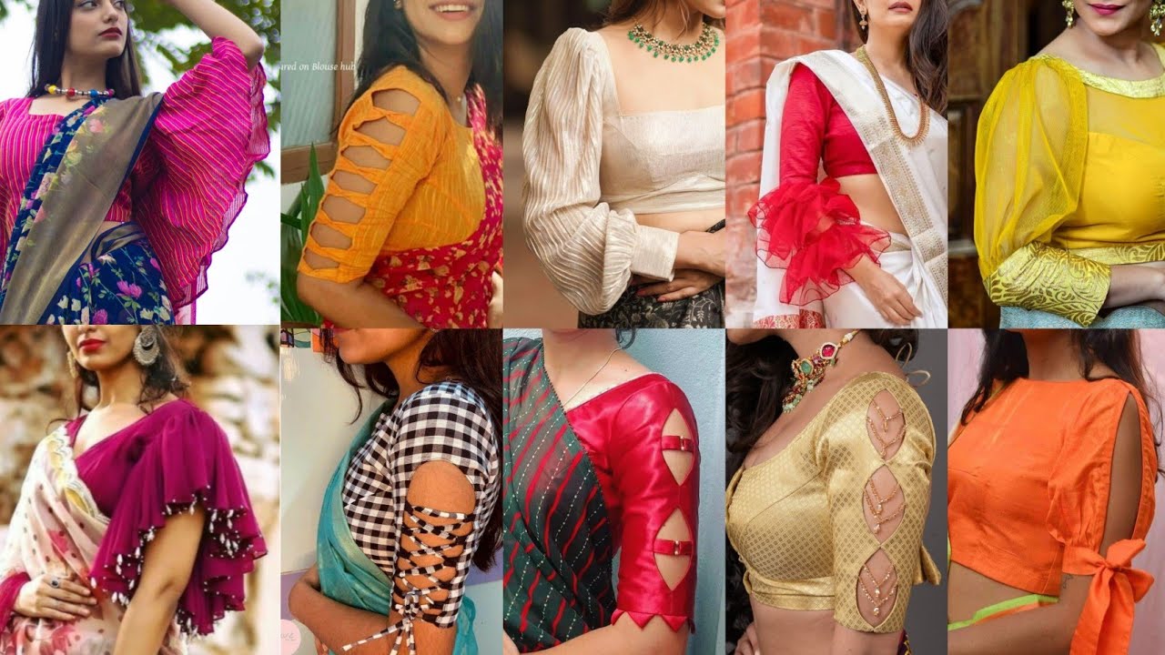 New model Blouse Sleeves Design|blouse Astin dizain|baju dizain||# ...