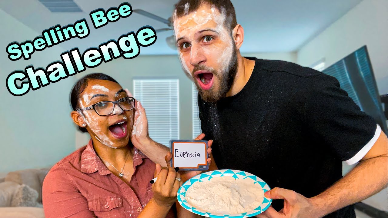 WHO IS THE BETTER SPELLER? *SPELLING BEE CHALLENGE!!* 🐝 - YouTube
