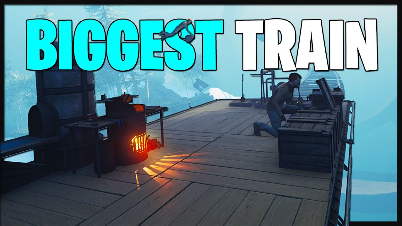 How to Upgrade the Train! - We're Building the BIGGEST TRAIN Possible ...