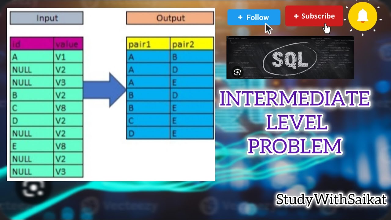 18 Data Engineering Interview Question Create Pairs Based On Ids