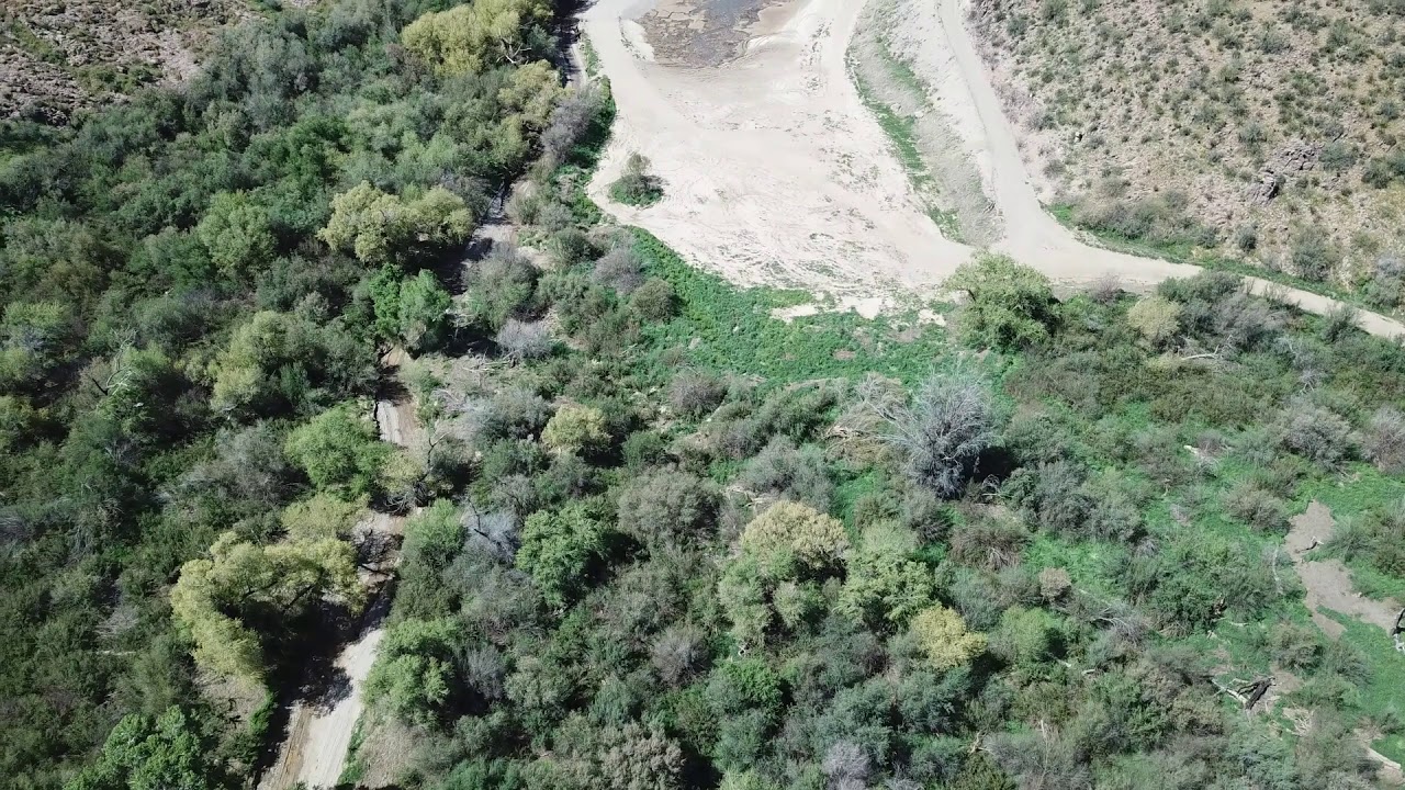 Mavic Flight Whitlow Dam AZ - YouTube