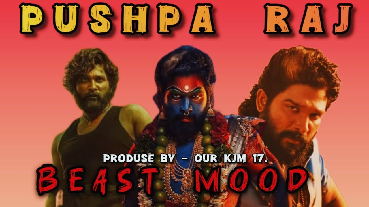 Pushpa Raj Character X Beast BGM. Pushpa 2 Trailer Upadate. Allu Arjun ...