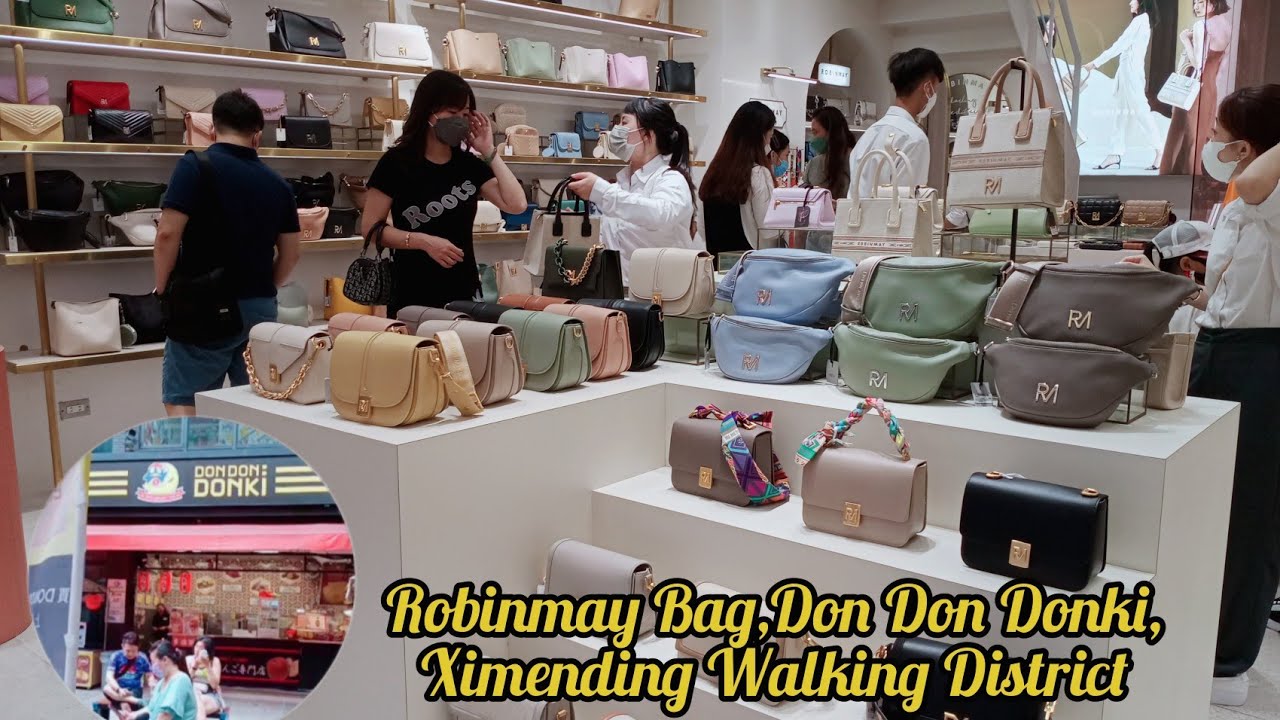 Review Toko Tas Robinmay || Don Don Donki || Ximending Walking District ...