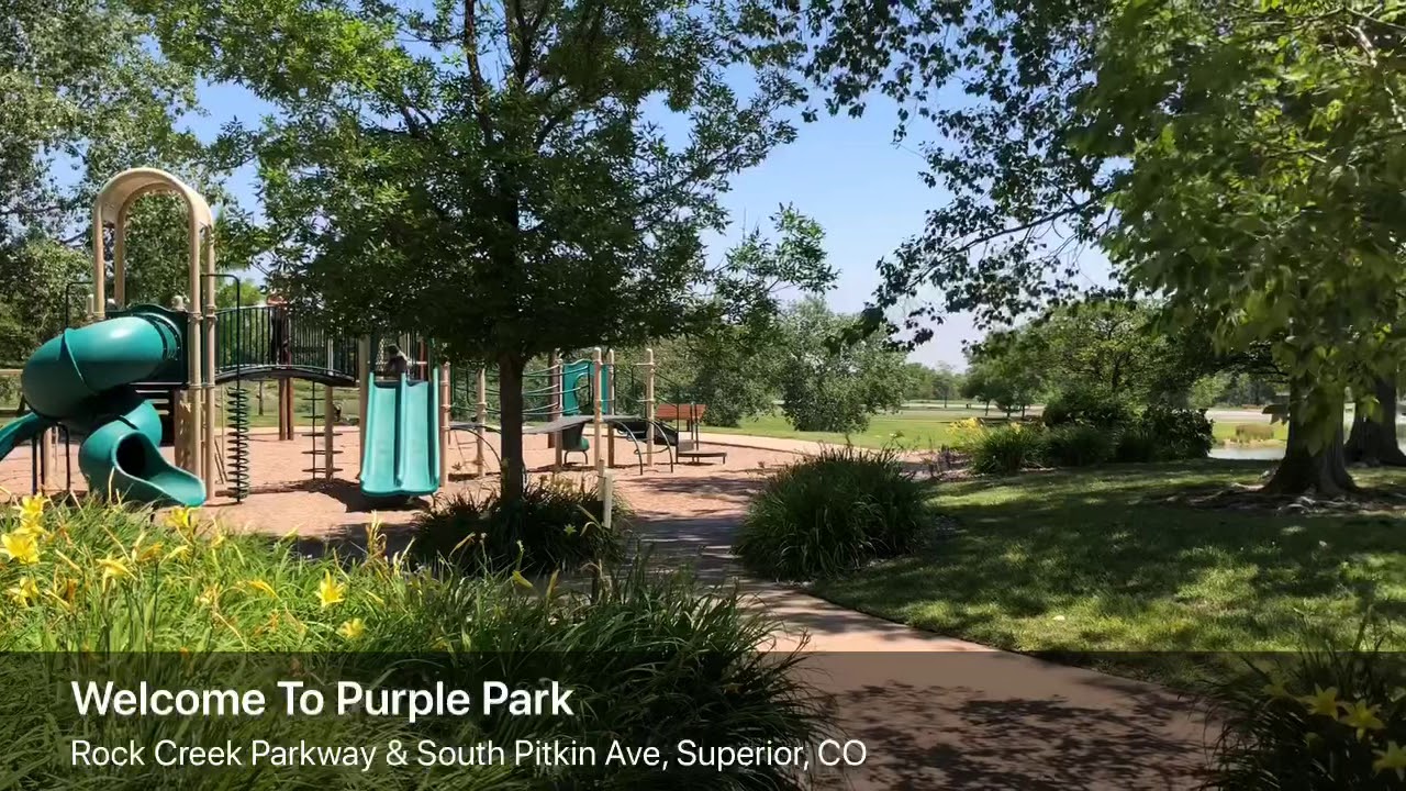 Purple Park, Superior CO - YouTube