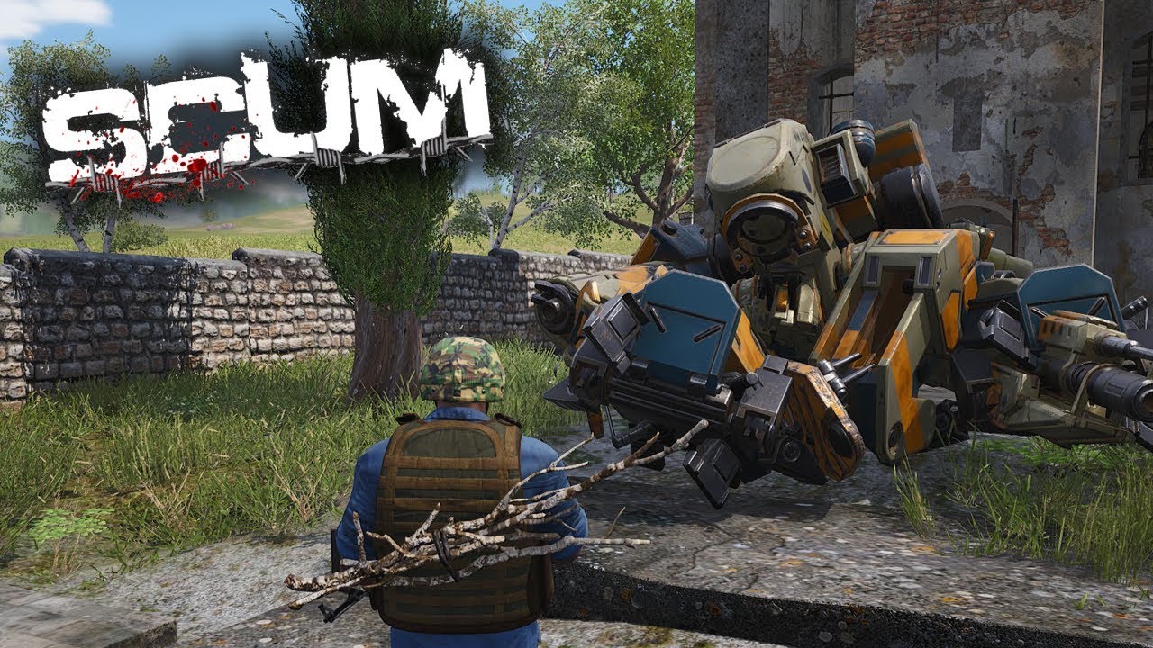 COMO DESTRUIR LOS ROBOTS - SCUM Gameplay Español - YouTube