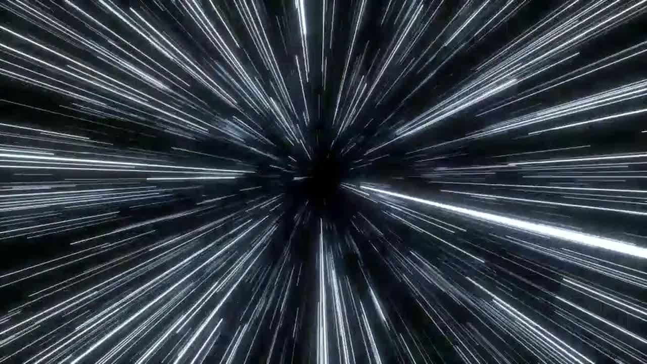 Entering Hyperspace Motion Graphics - YouTube