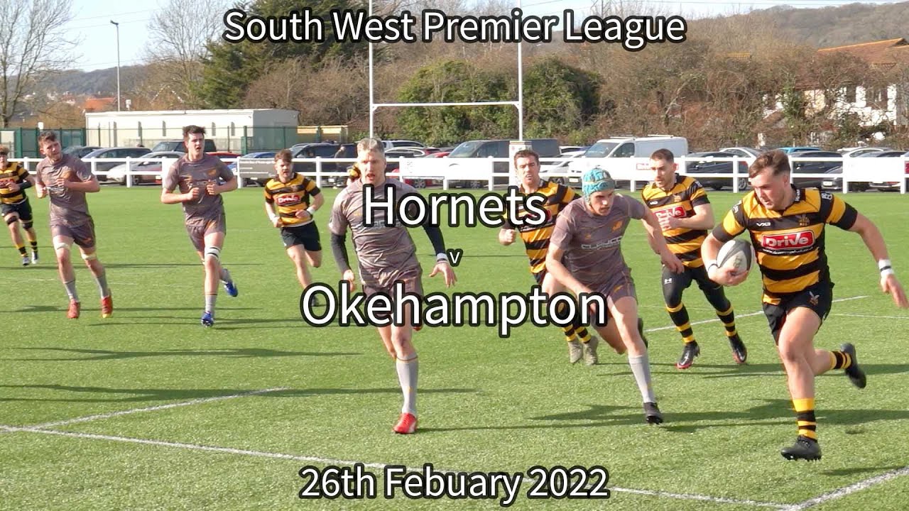 Hornets RFC v Okehampton RFC 26th February 2022 - YouTube