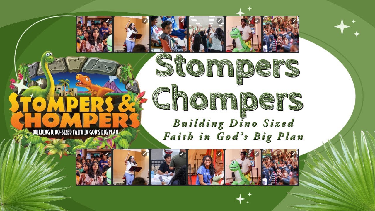 Stompers & Chompers VBS 2023 Final Day Building Dino Sized Faith in God's Big Plan-ICA NY 06/28 ...