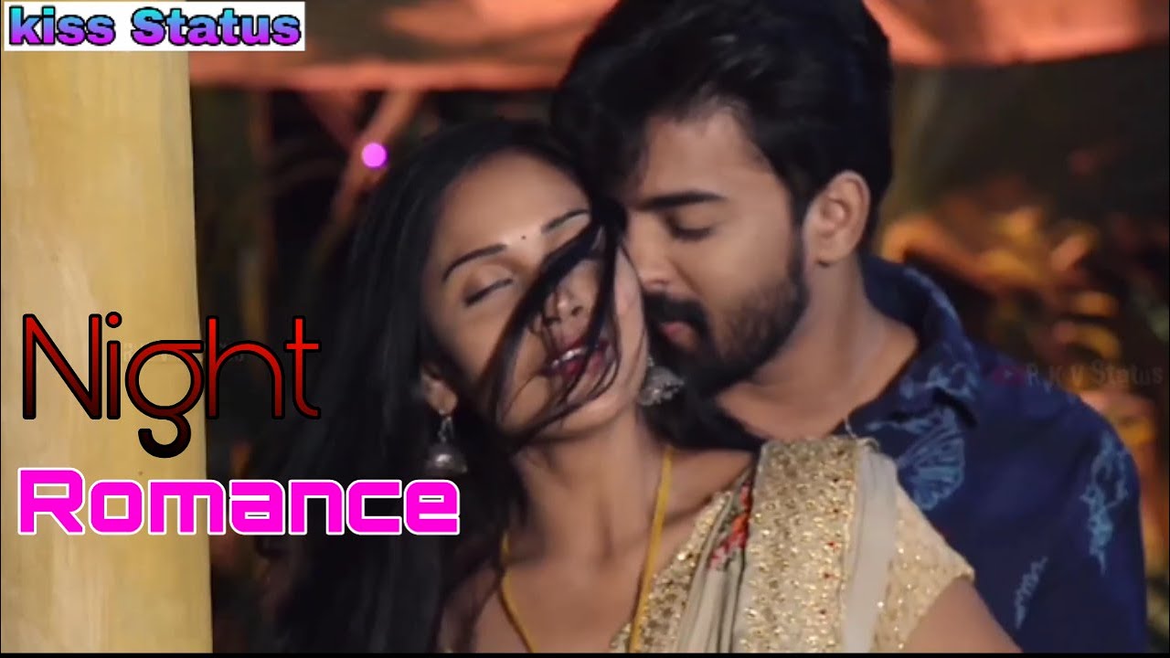 Husband And Wife Hot Lip Lock Kiss Romantic Status, New Hot Romance ...