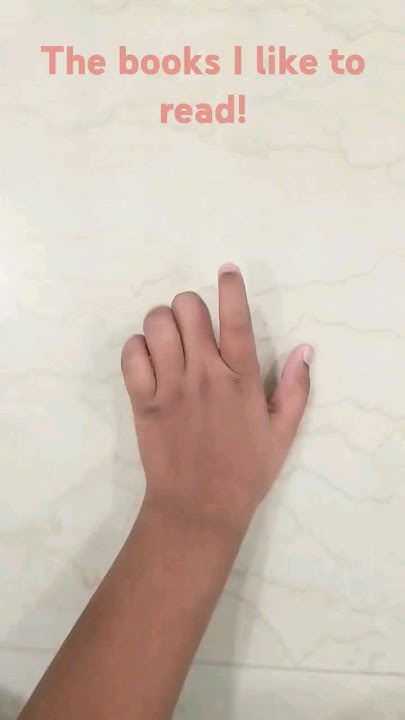 The books I like to read! :) part:1 - YouTube