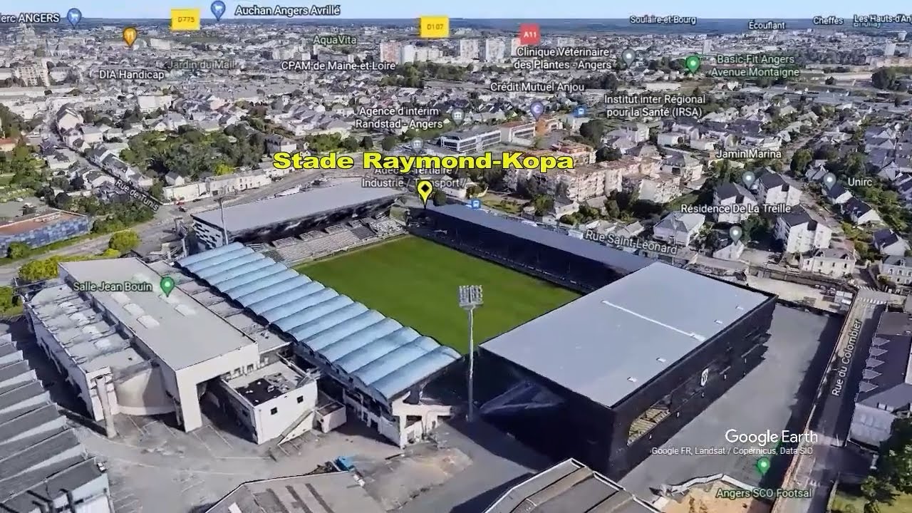 Stade Raymond-Kopa - Angers, Pays de la Loire - Europe - #France 🇫🇷 # ...