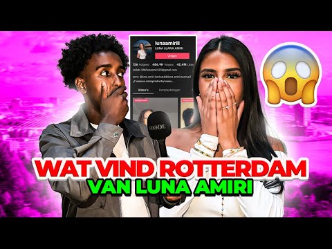 WAT VIND ROTTERDAM VAN LUNA AMIRI? | JAMALO TV - YouTube