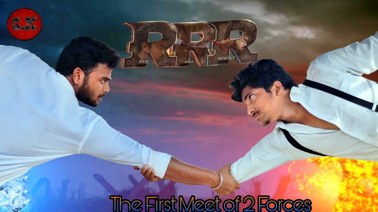 RRR - The First Meet of 2 Forces (Bridge Scene) Recreation by ...