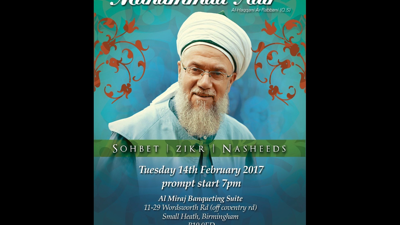 A Spiritual Evening in the Presence of Mawlana Shaykh Muhammad Adil ...