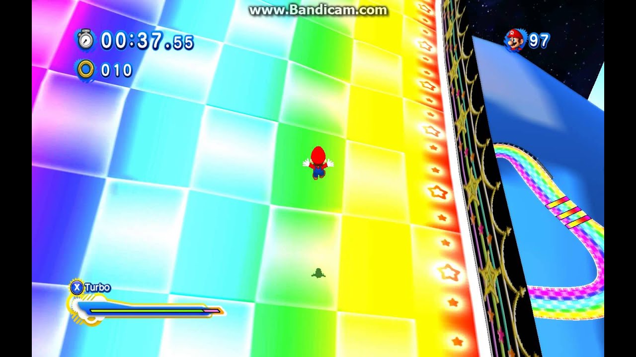 Sonic Generations mod: Rainbow road mod and Super Mario mod - YouTube