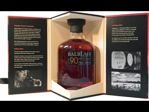 Balblair 90 (2nd Release) - Whisky Review #36 - YouTube