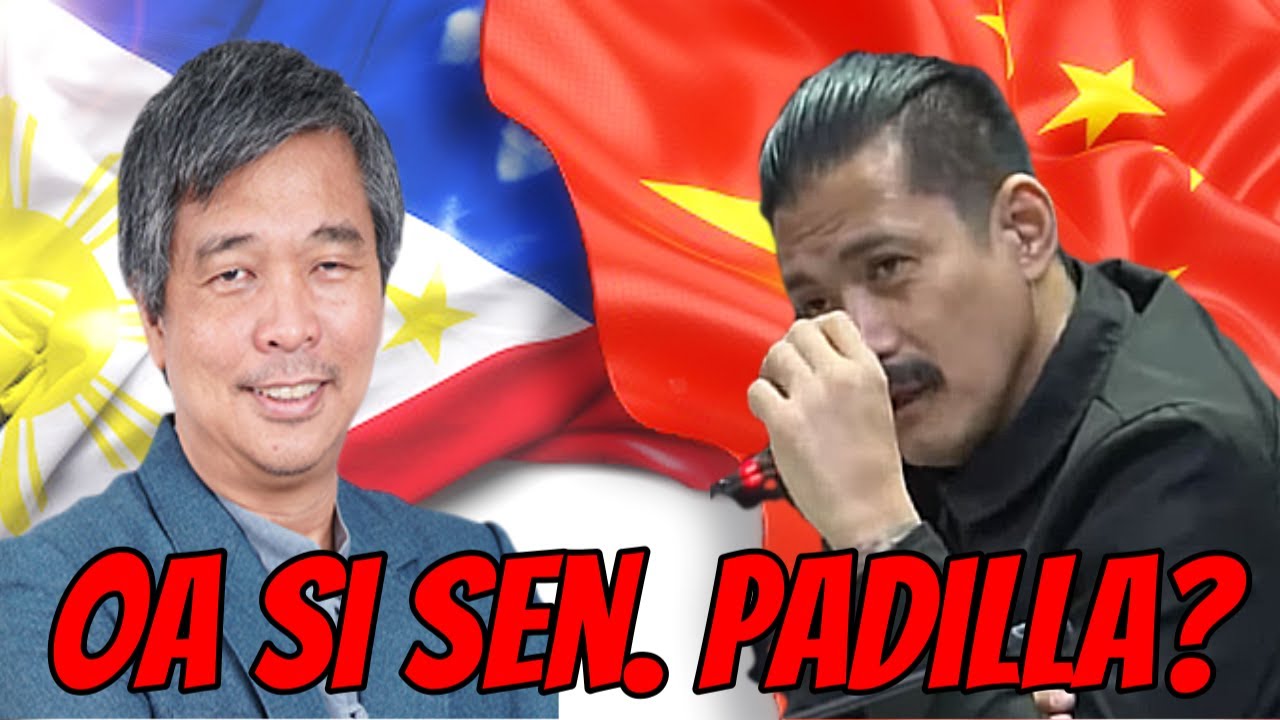OVERACTING si SEN. ROBIN PADILLA ayon kay PROF. JAY BATONGBACAL. Sen. Padilla PRO-CHINA ba ...