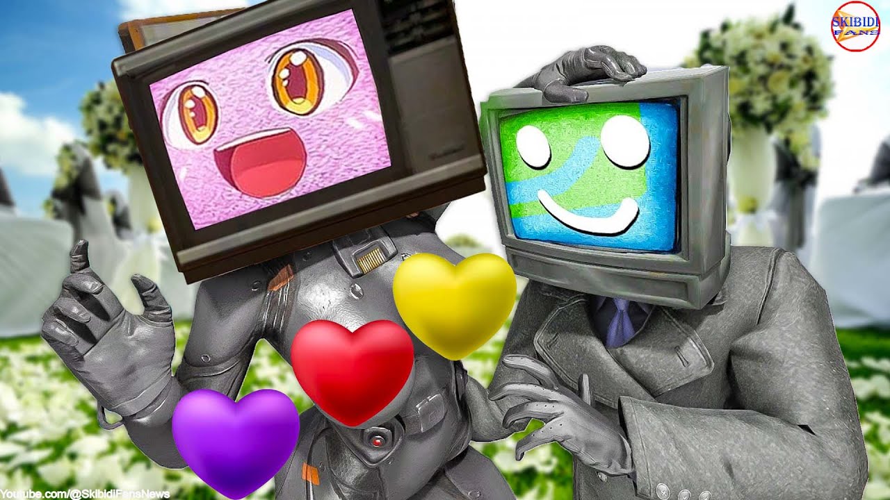 NEW TV Woman SUS LOVE STORY | WEDDING TV WOMAN & TV MAN! Kidnapping TV ...