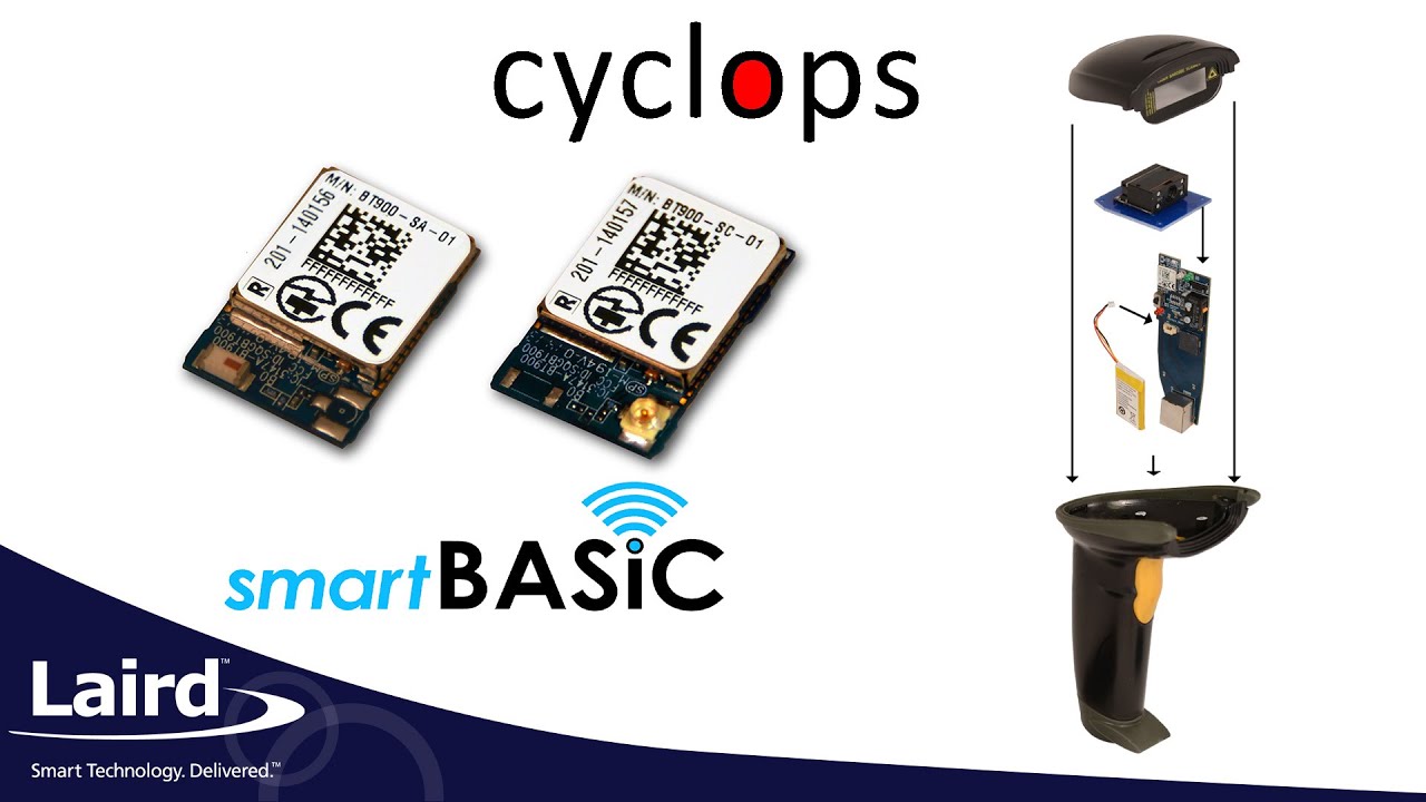 Bluetooth Barcode Scanner- Cyclops Demonstration - YouTube