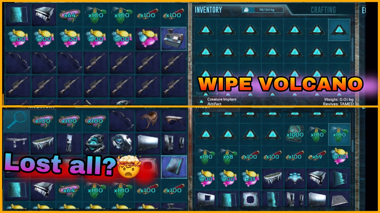 ( ARK MOBILE ) WIPE VOLCANO LEAVE ARK ? 🙂 LAST episode (S2E10) - YouTube