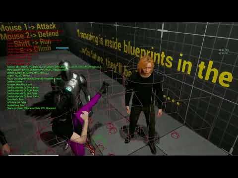 🔥 Refining Target Selection for a Dynamic Melee Combat System in Unreal Engine 5! 🔥 - YouTube