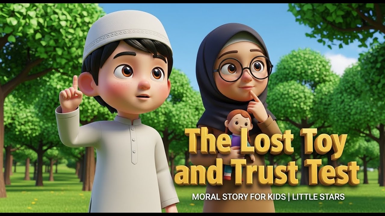 The Lost Toy and Trust Test | Moral Story for Kids | Little Stars # ...