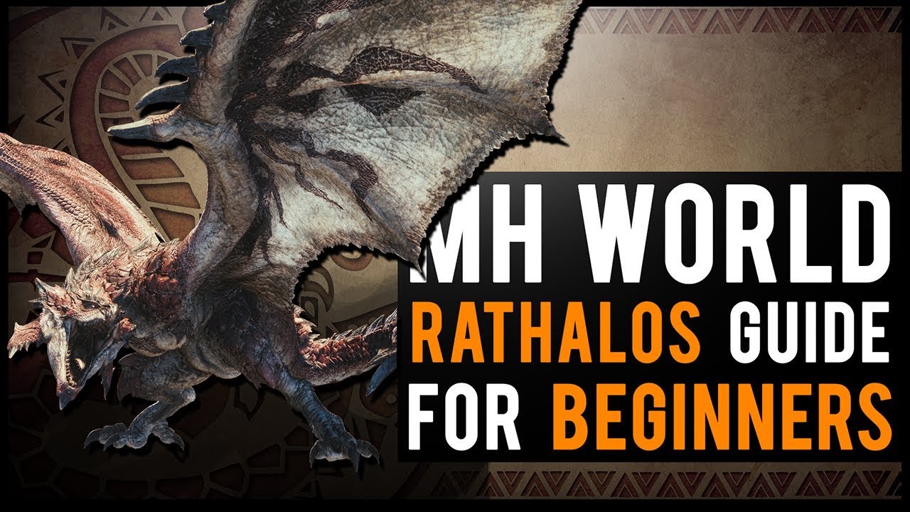 Rathalos Guide : Monster Hunter World BEGINNER tutorial! - YouTube