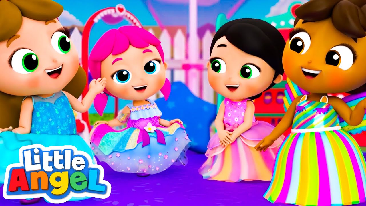 👸🏻 Princesses Do It This Way 👸🏻| @LittleAngel | 🔤 Moonbug Subtitles 🔤 ...