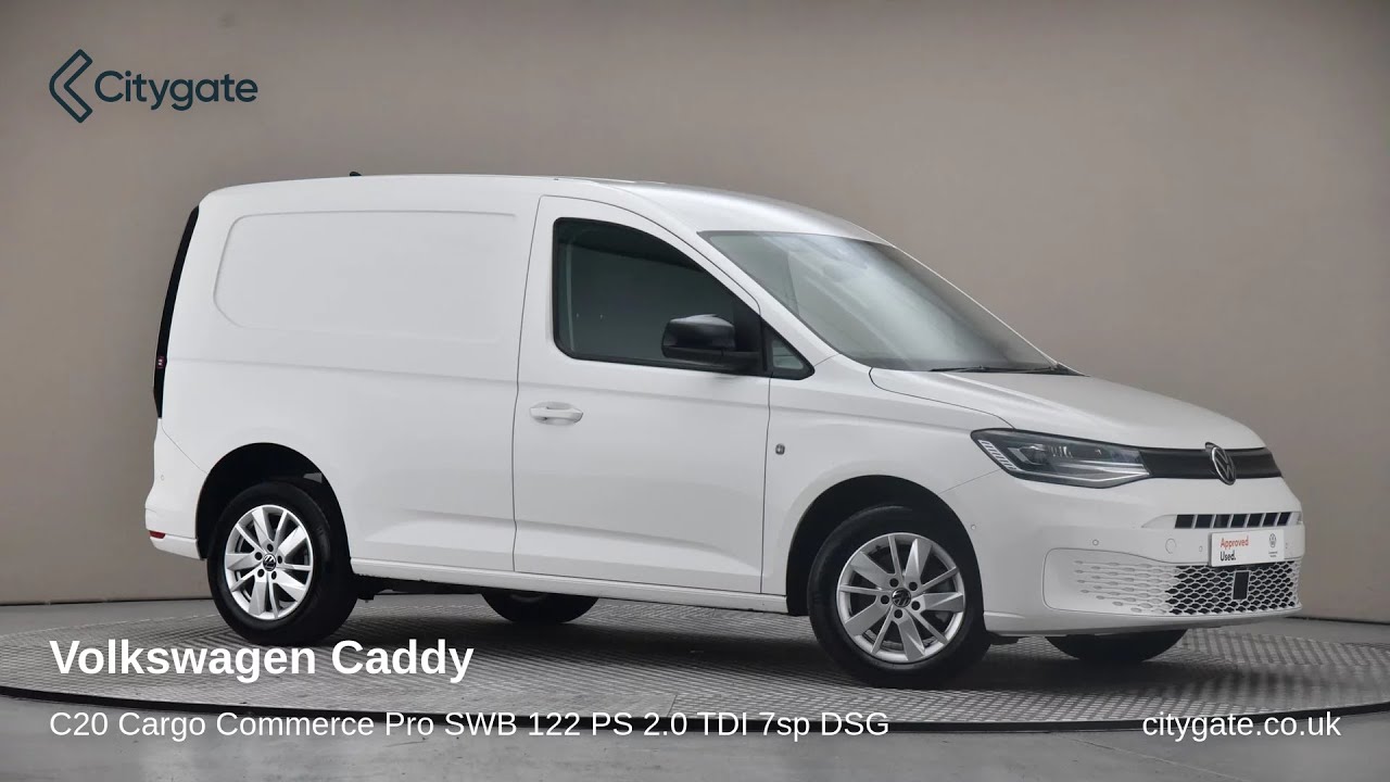 Volkswagen Caddy - C20 Cargo Commerce Pro SWB 122 PS 2.0 TDI 7sp DSG ...
