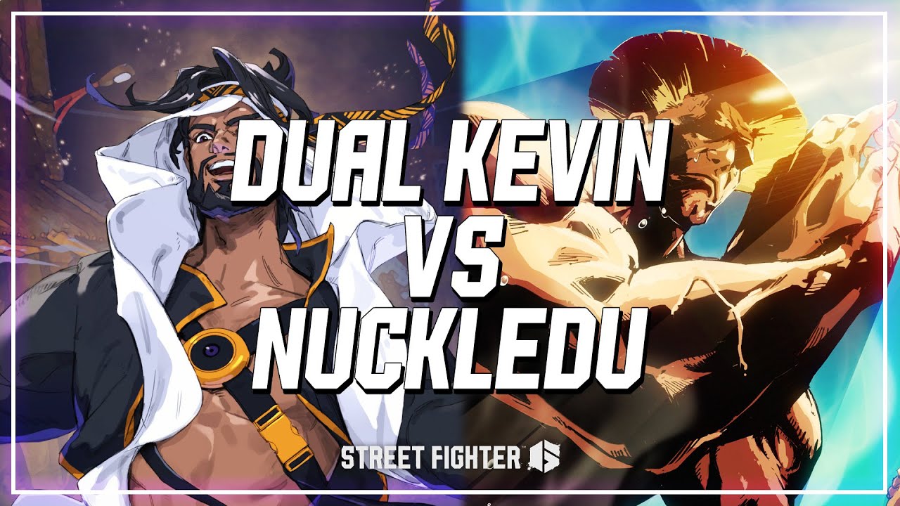 Sf6 Dual Kevin Rashid Vs Nuckledu Guile Street Fighter 6 Youtube