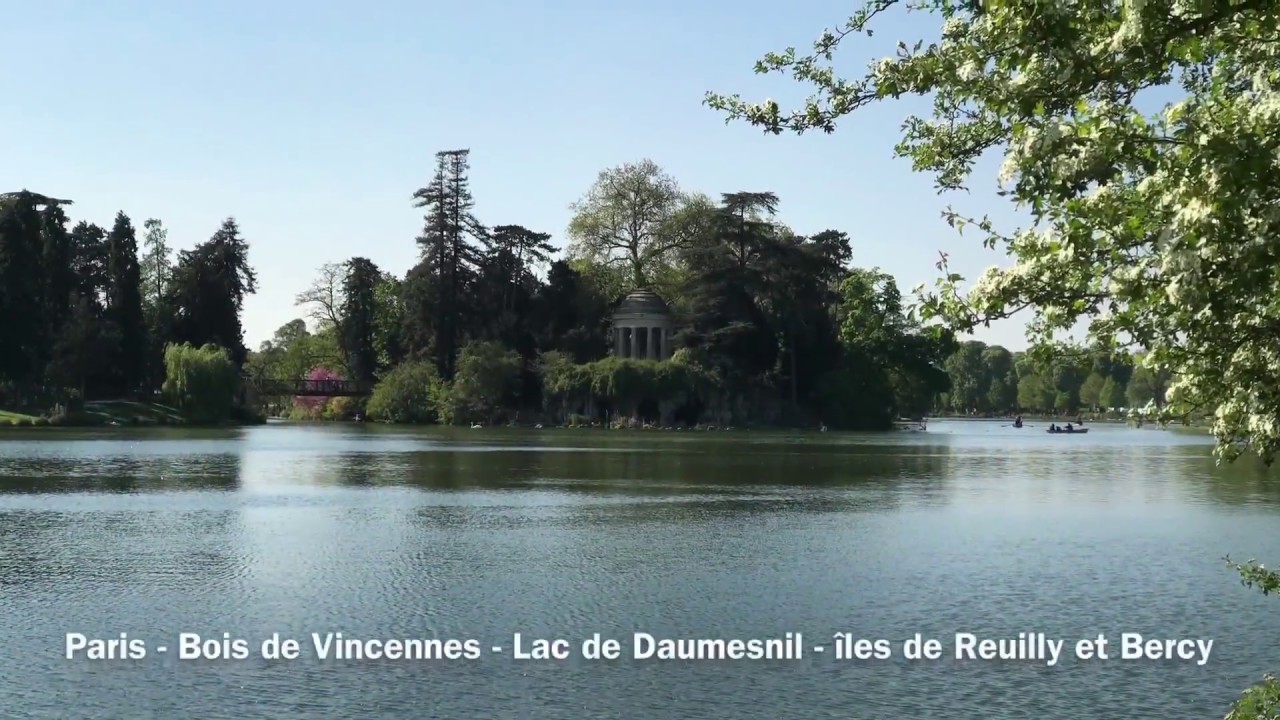 Paris - Lac de Daumesnil - îles de Bercy et Reuilly - île aux oiseaux ...