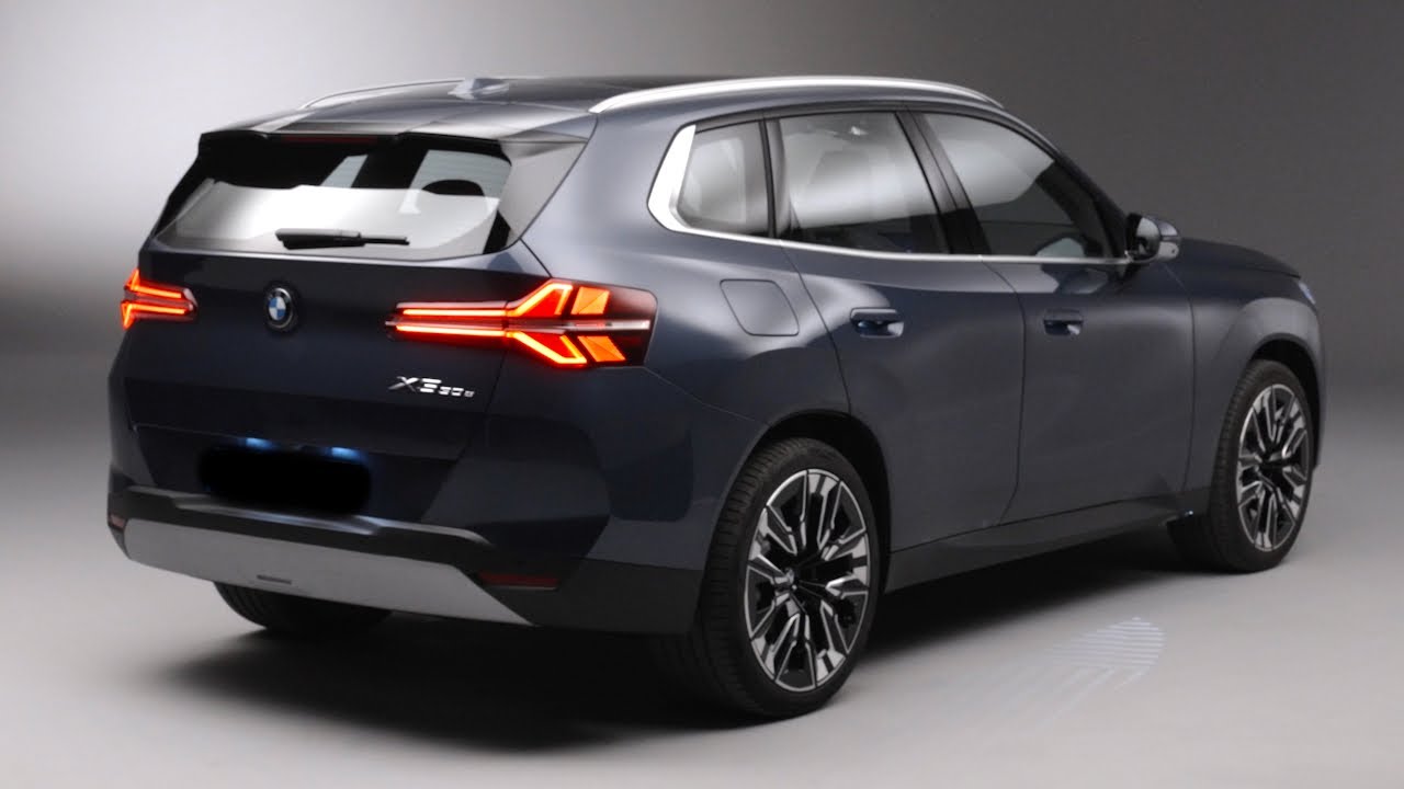 New BMW X3 30e xDrive 2025 - YouTube