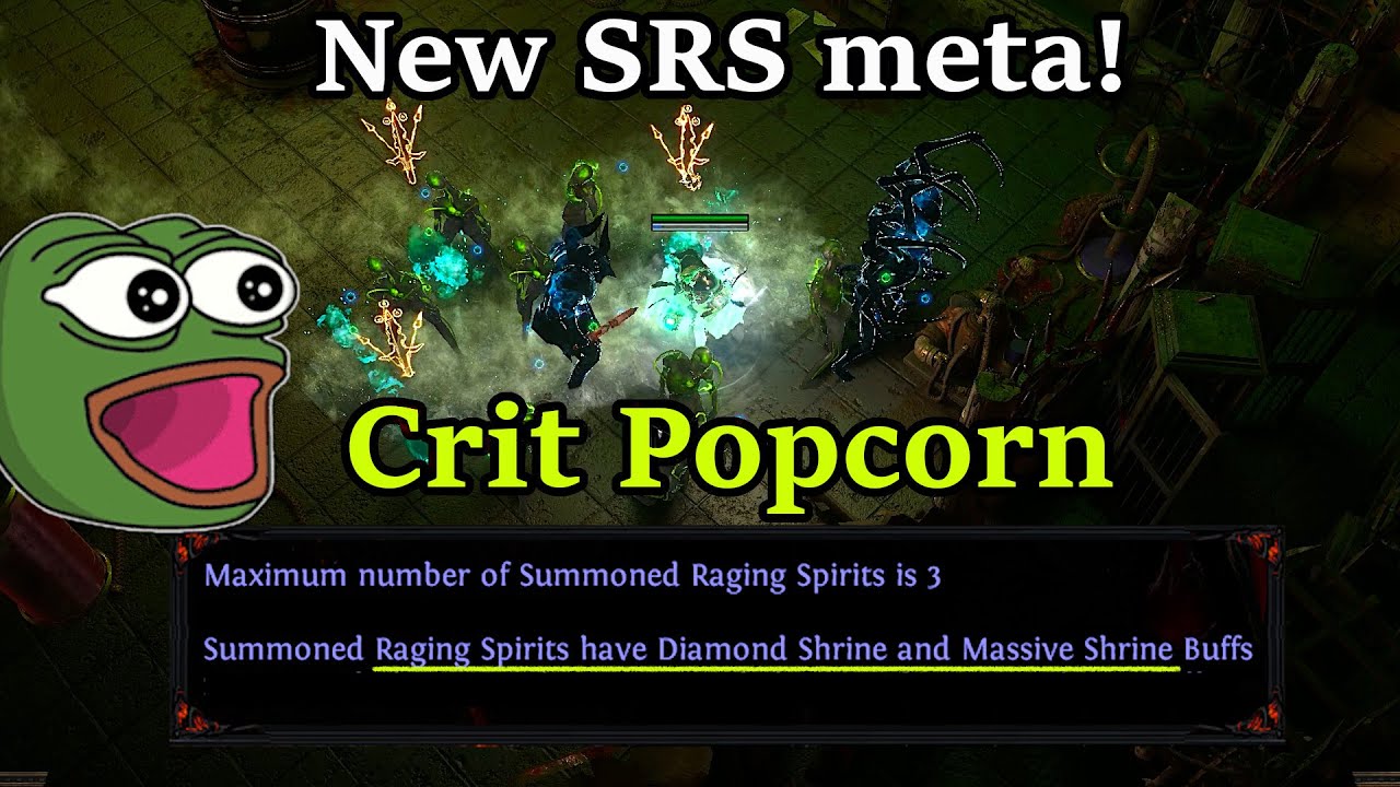 Critical Summon Raging Spirits (Minion Instability) - Path of Exile (3. ...