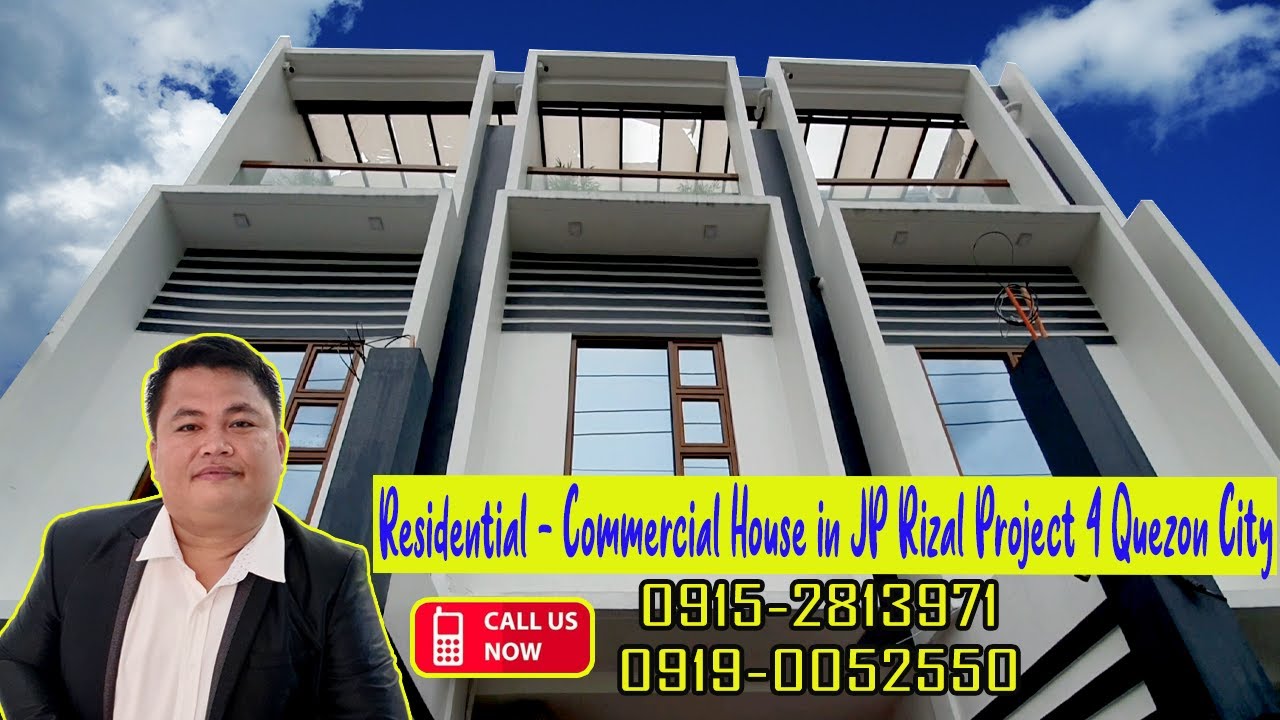 Open House SNEAK PEEK Commercial - Residential Modern House in JP Rizal ...