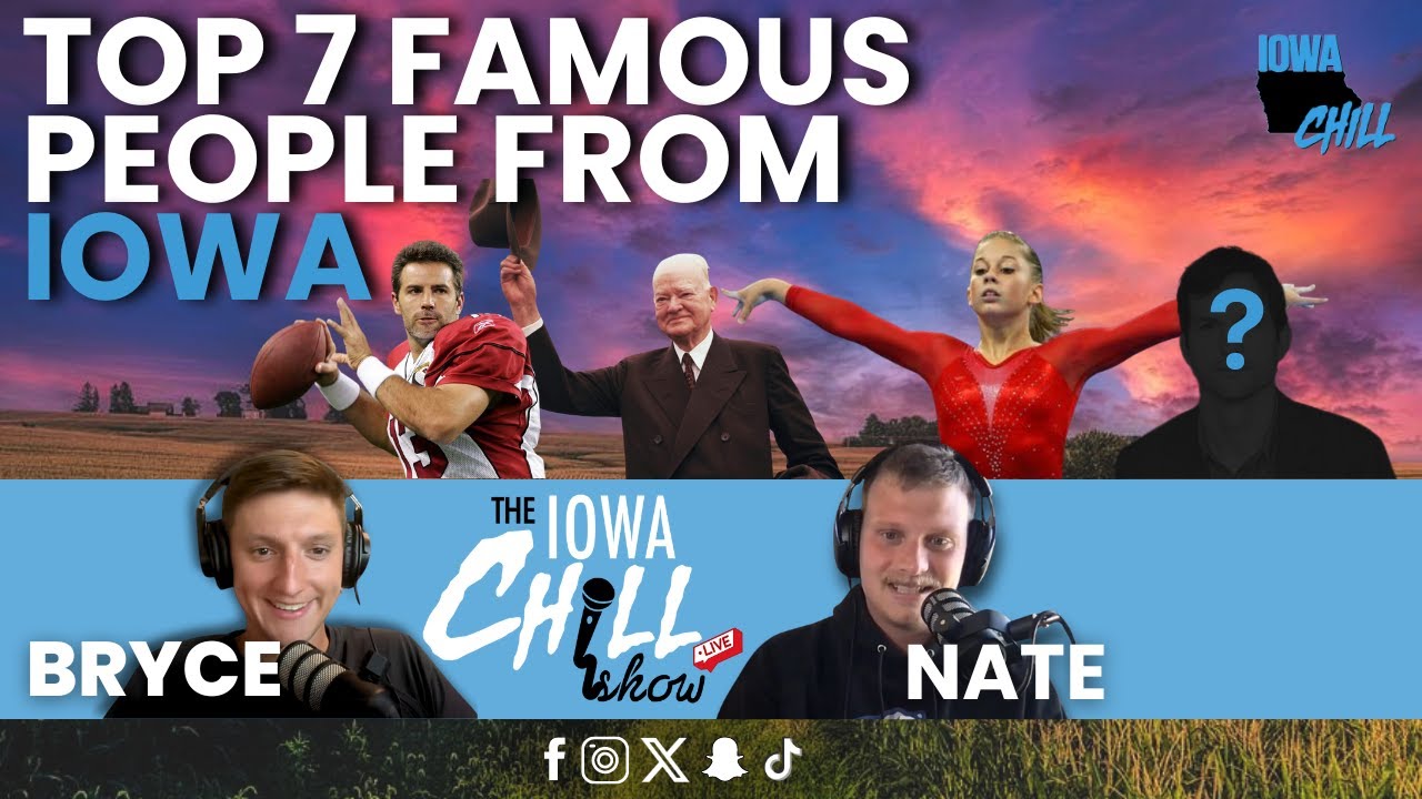 The 7 Most Famous People From the State of Iowa - YouTube